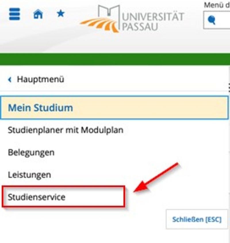 Bescheide / Bescheinigungen • Universität Passau
