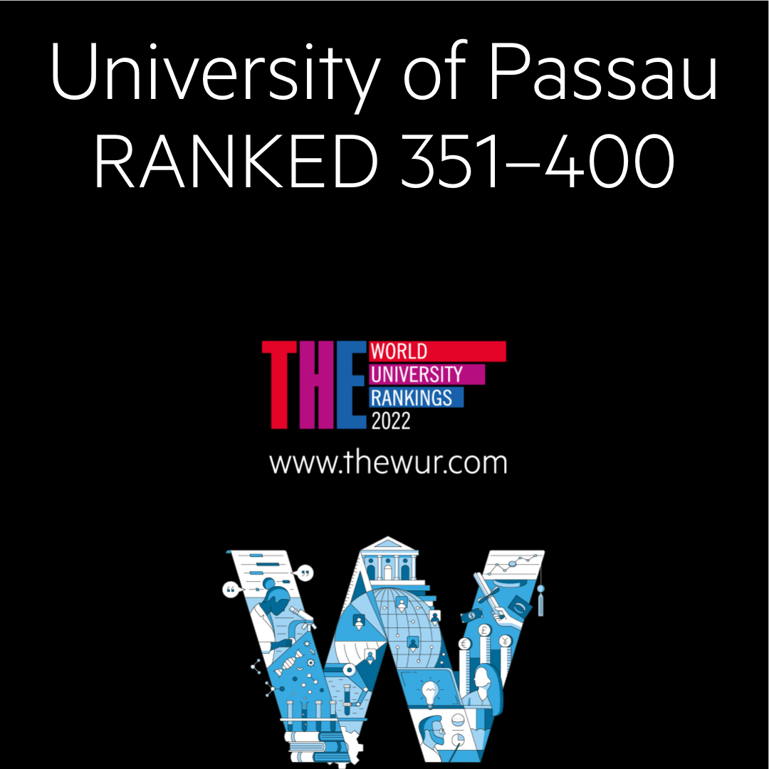 THE World University Ranking • Passau - University of Passau