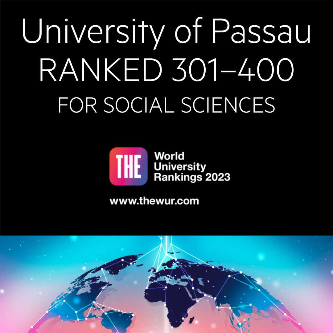 THE World University Ranking • Passau - University of Passau
