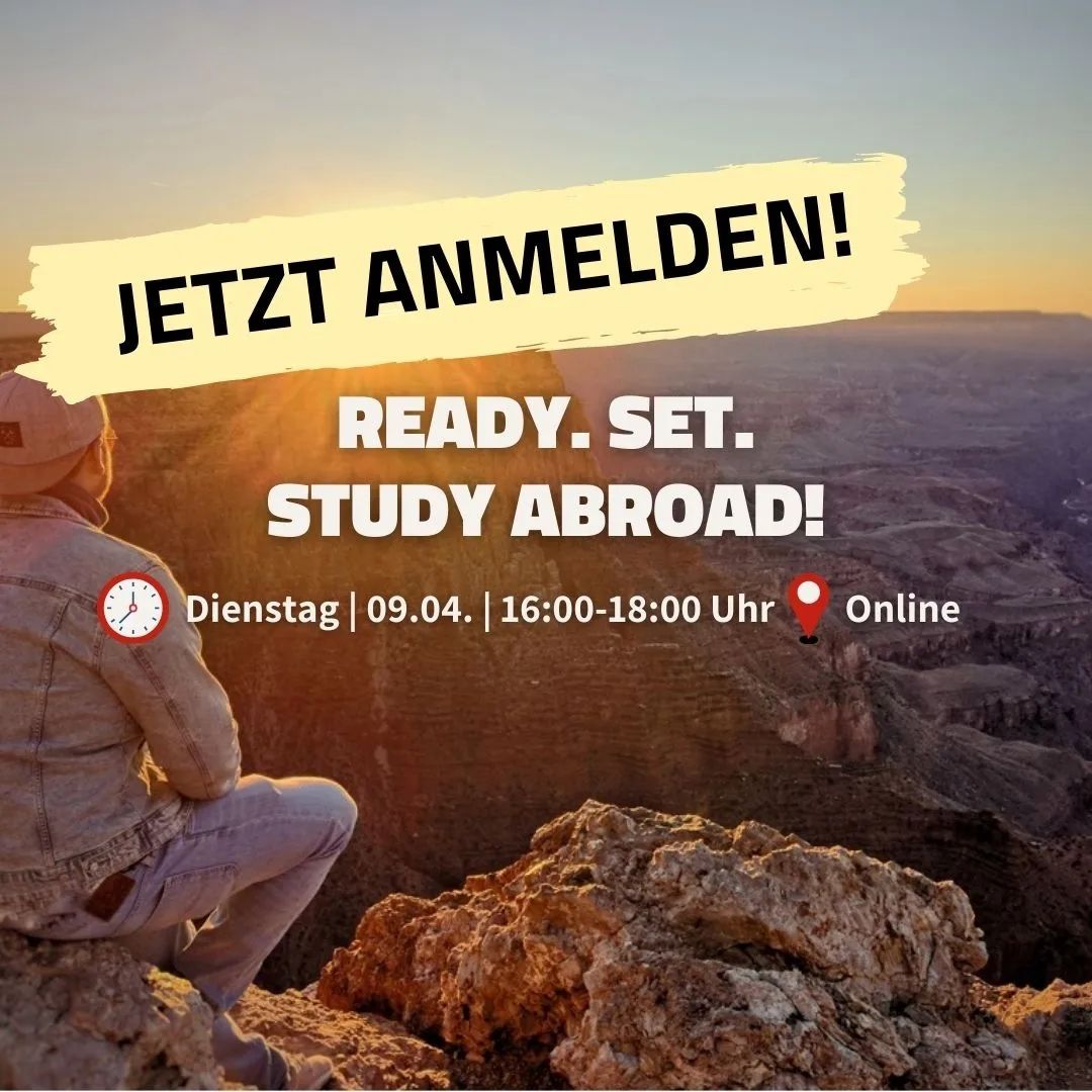 Einladung zu den "Ready. Set. Study Abroad!" Info-Tagen von IEC ...